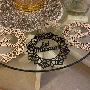 Eid Mubarak Hanging Decor - Etsy