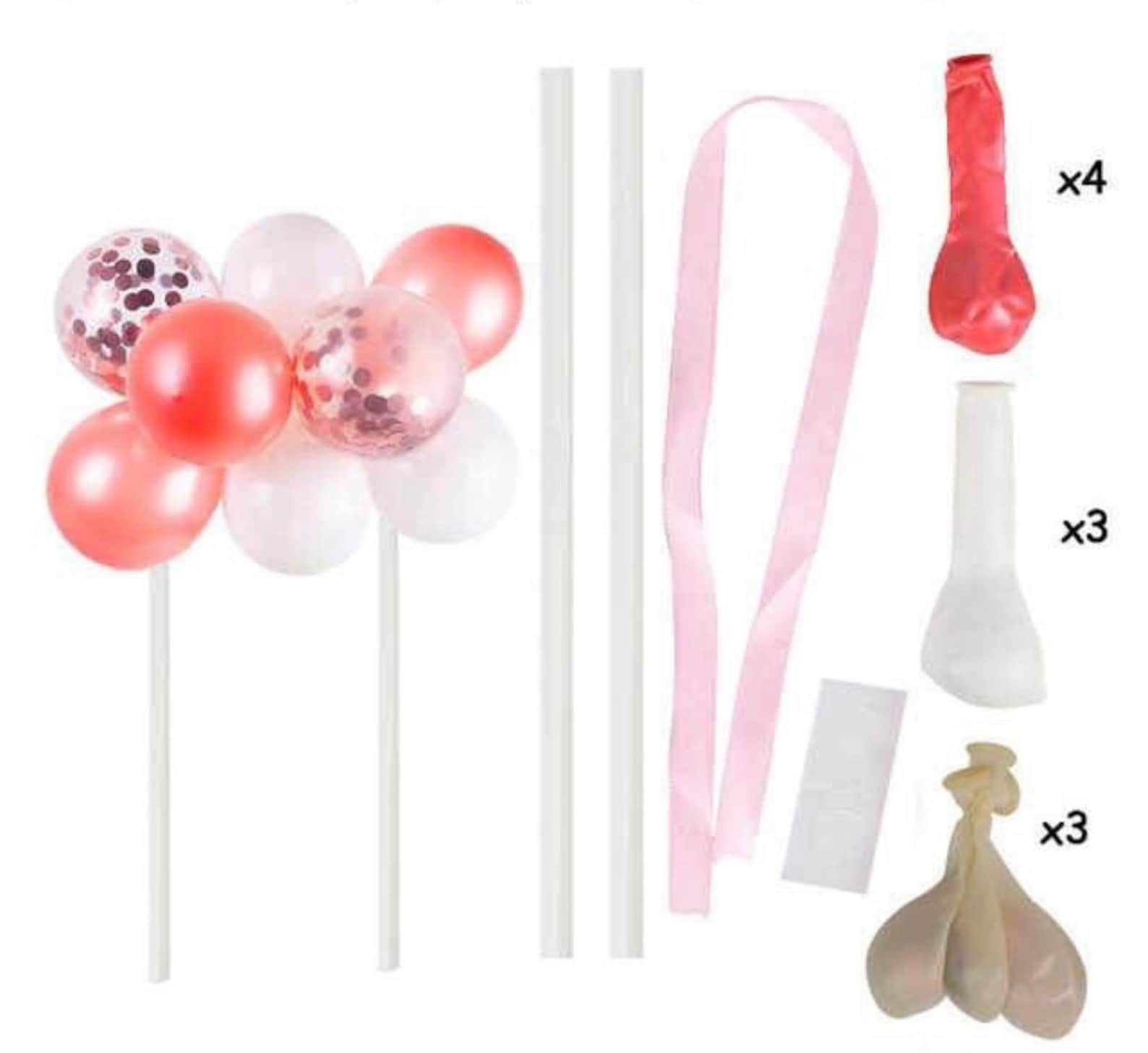 Balloon Cake Toppers Kit - Etsy