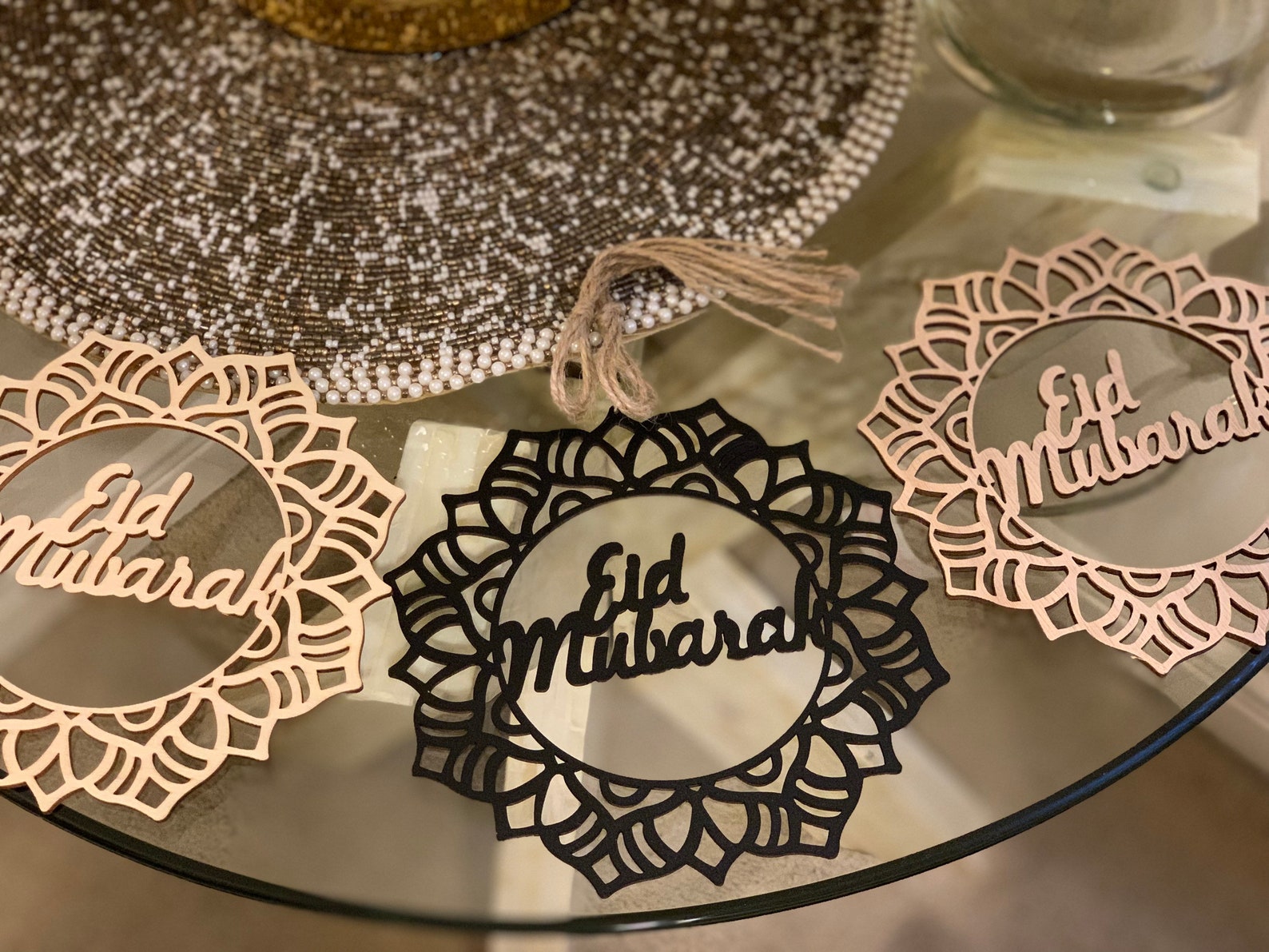 Eid Mubarak Hanging Decor - Etsy