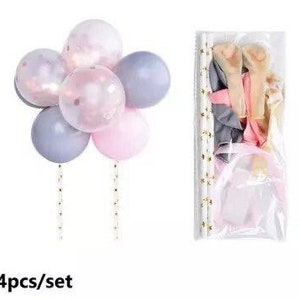Balloon Cake Toppers Kit - Etsy