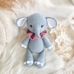 Elephant/elephant elian & Elli Crochet Pattern/crochet Instructions Pdf ...
