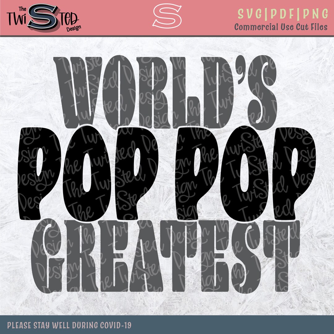 Pop Pop SVG - We Love You Svg - Dadlife Svg - Pop Cut File ...