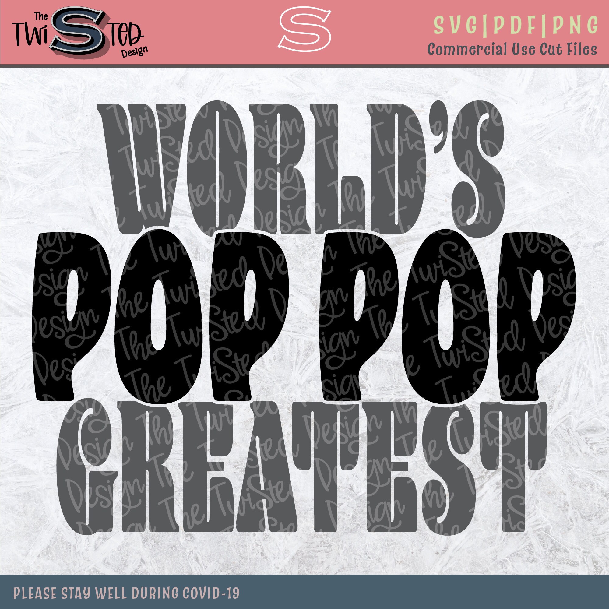 Pop Pop SVG - We Love You Svg - Dadlife Svg - Pop Cut File ...