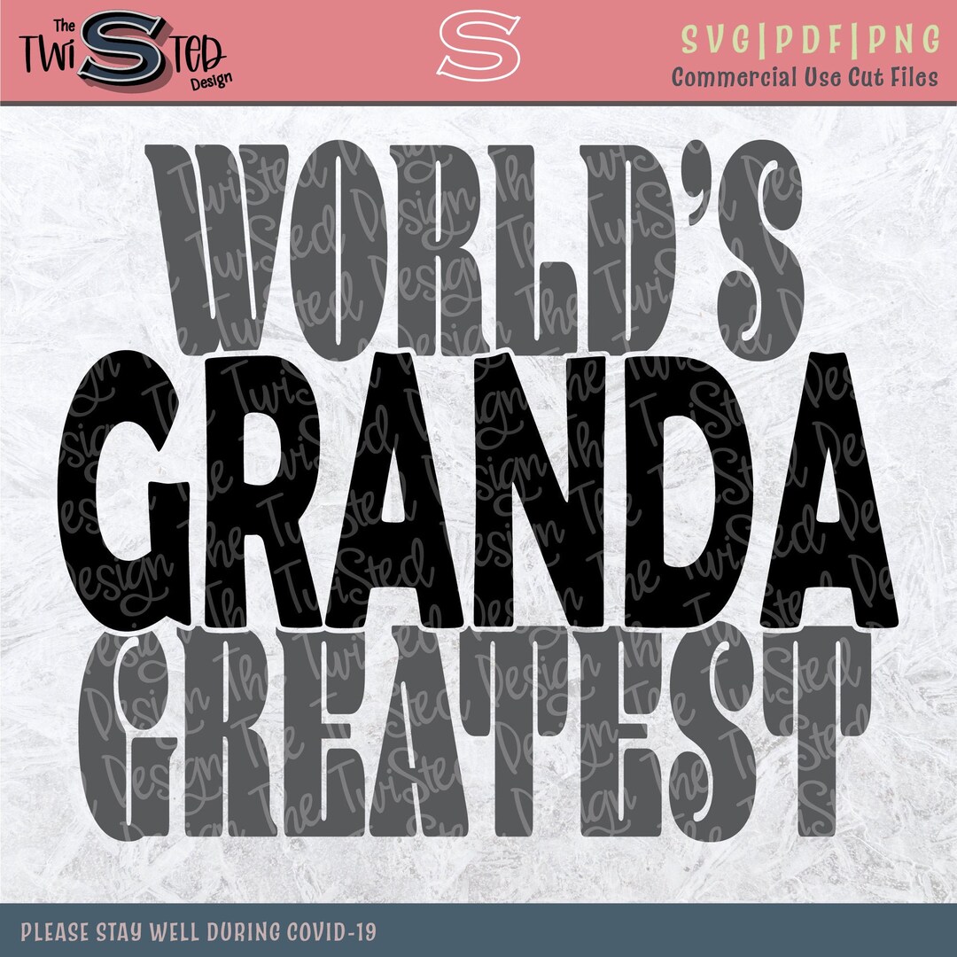 Granda SVG Granda Cut File Abuelo svg Grandad svg Día del Padre Camisa ...
