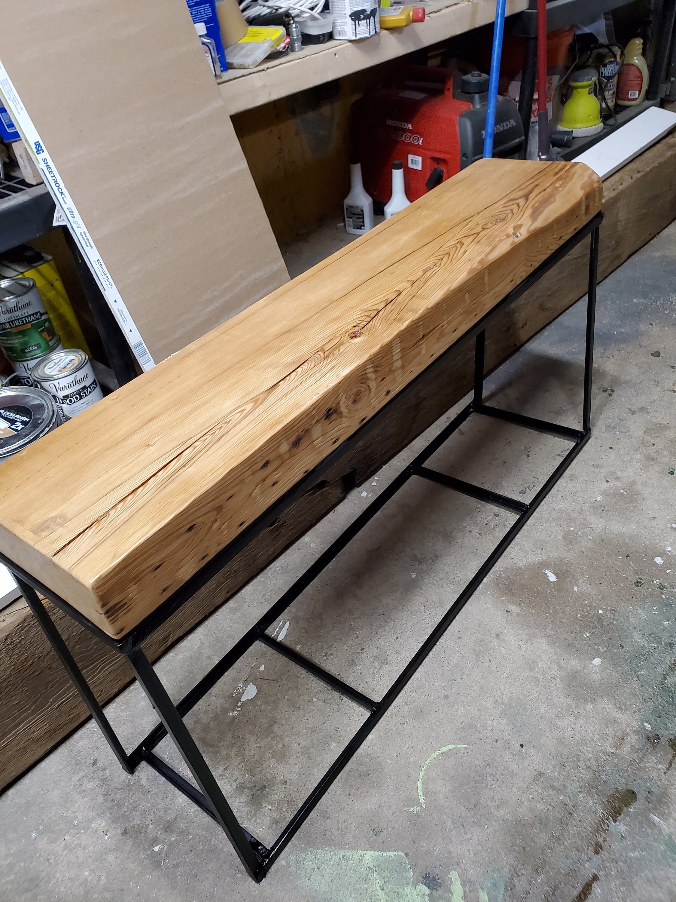 Reclaimed Wood Bench - Etsy