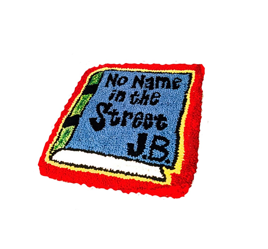 Custom Book and Author Handmade Rug Punch Rug Hooking Book - Etsy