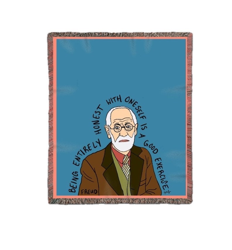 4 X 5ft Sigmund Freud Quote Pop-art Tapestry Blanket 5 X 4 Ft ...