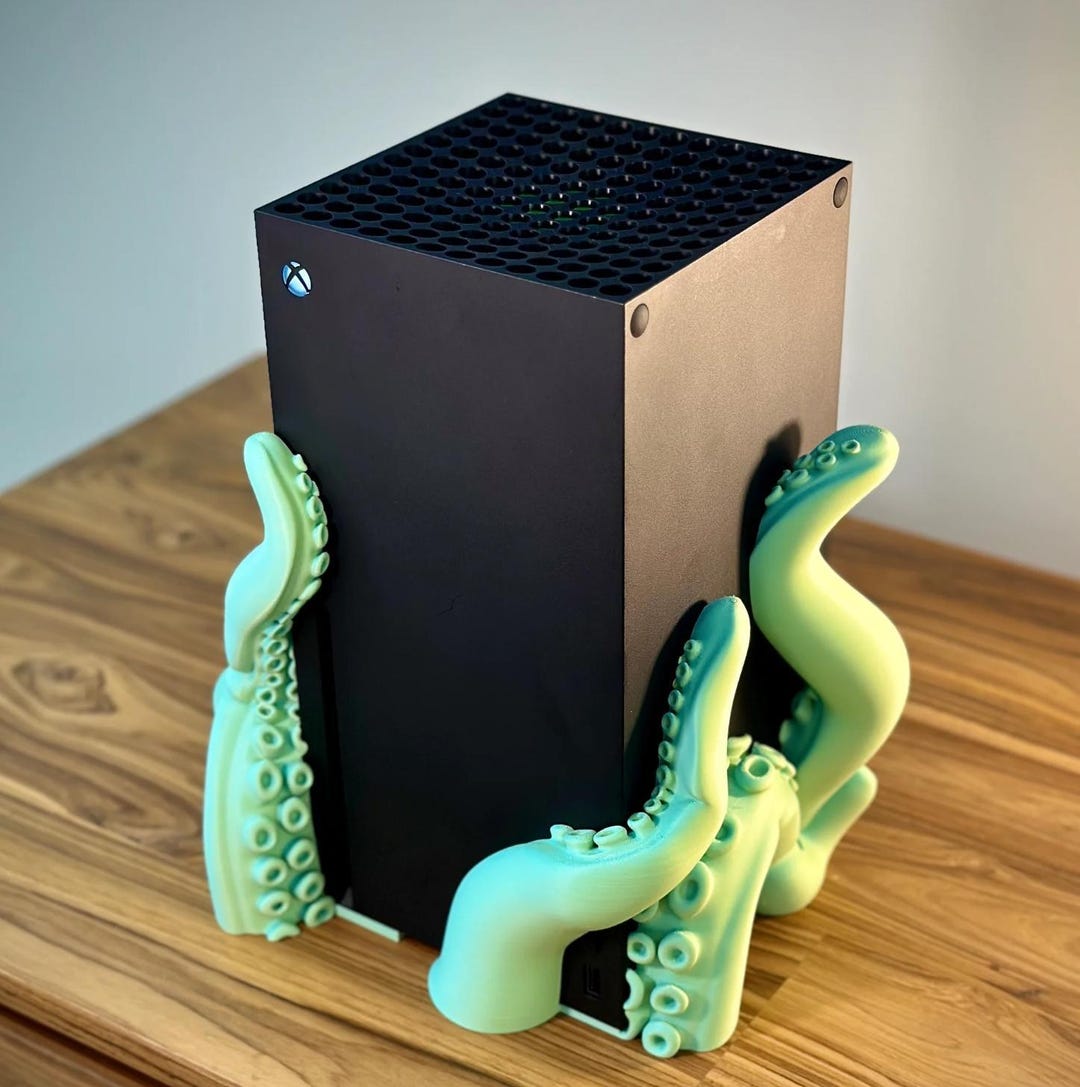 Octopus Tentacle Xbox Display Stand Kraken Xbox Series X Dock Desk ...