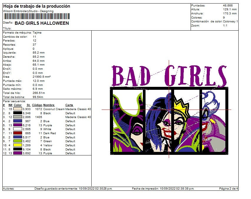Bad Girls Embroidery Design, 13x17cm Digital Embroidery - Etsy