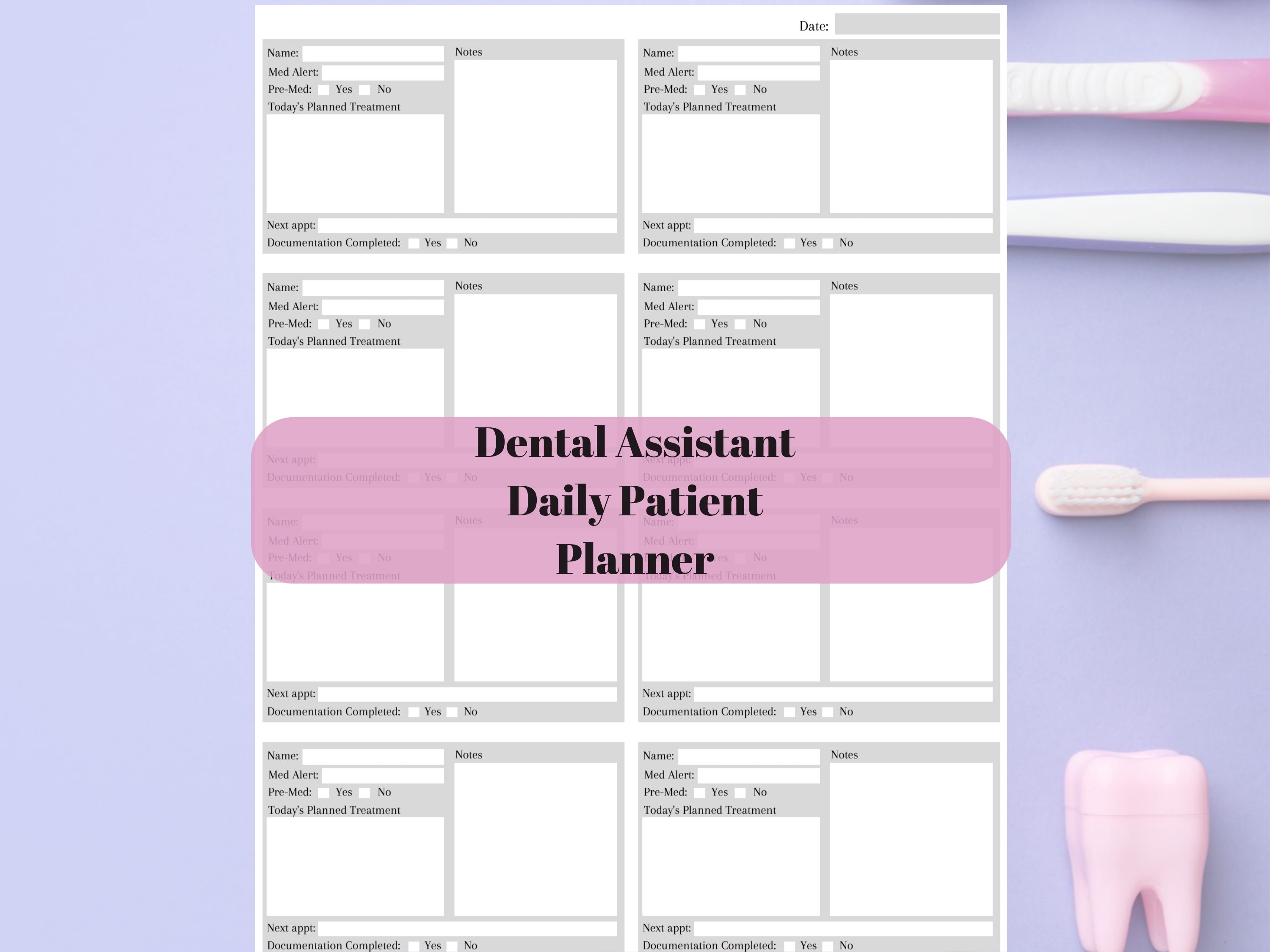 Dental Office Form Bundle | Dental Practice Editable Documentation ...