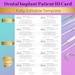 Dental Implant Patient ID Card | Implant ID Card | Medical ID Card ...