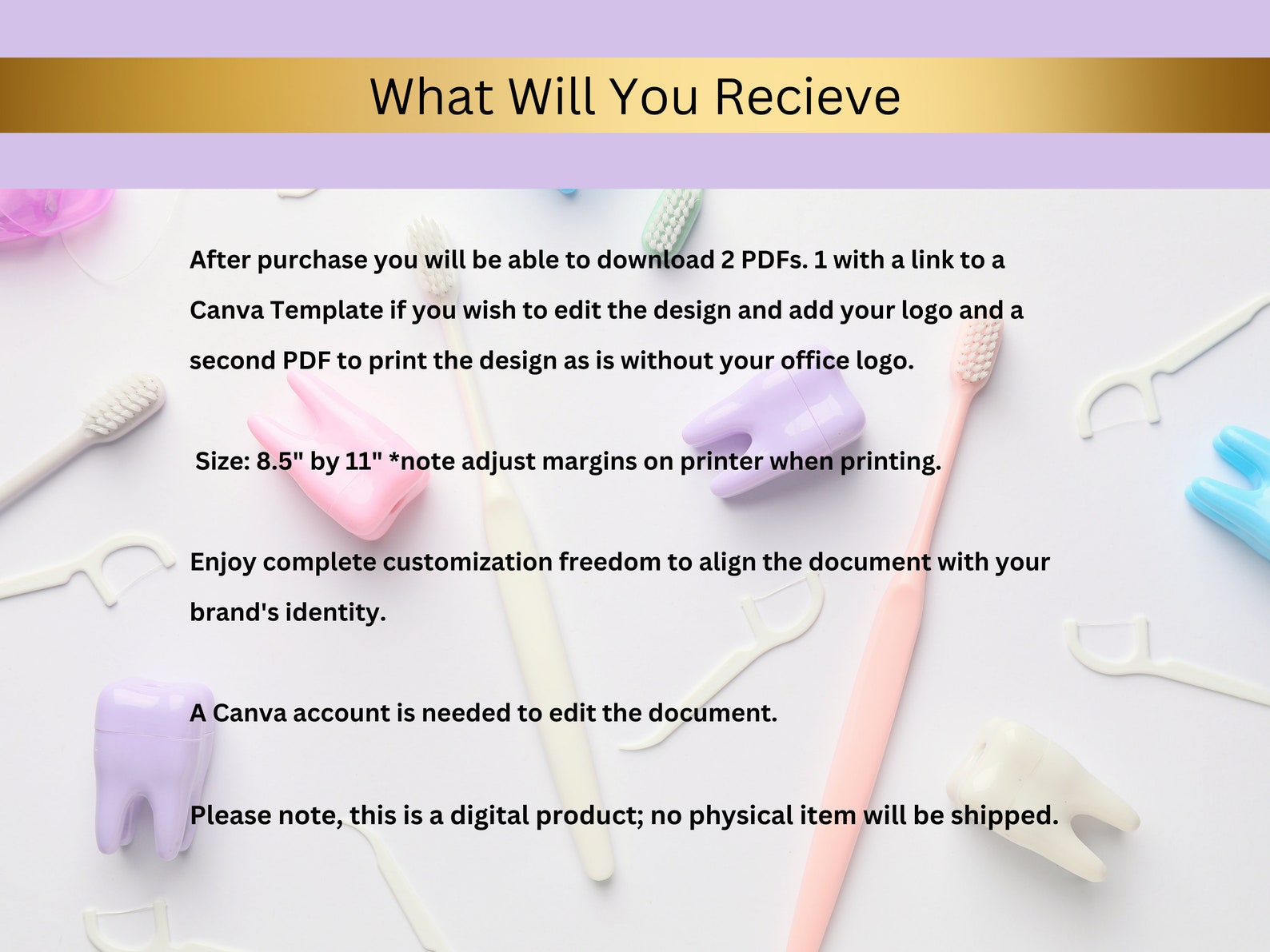 Dental Extraction Post Op Guide | Customizable Tooth Extraction Aftercare Instructions ...