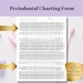 Periodontal Charting Form | Printable Perio Chart | Dental Office ...