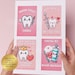8 Editable Dental Valentine's Day Cards | Valentine Dental Office Card ...