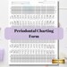 Periodontal Charting Form | Printable Perio Chart | Dental Office ...