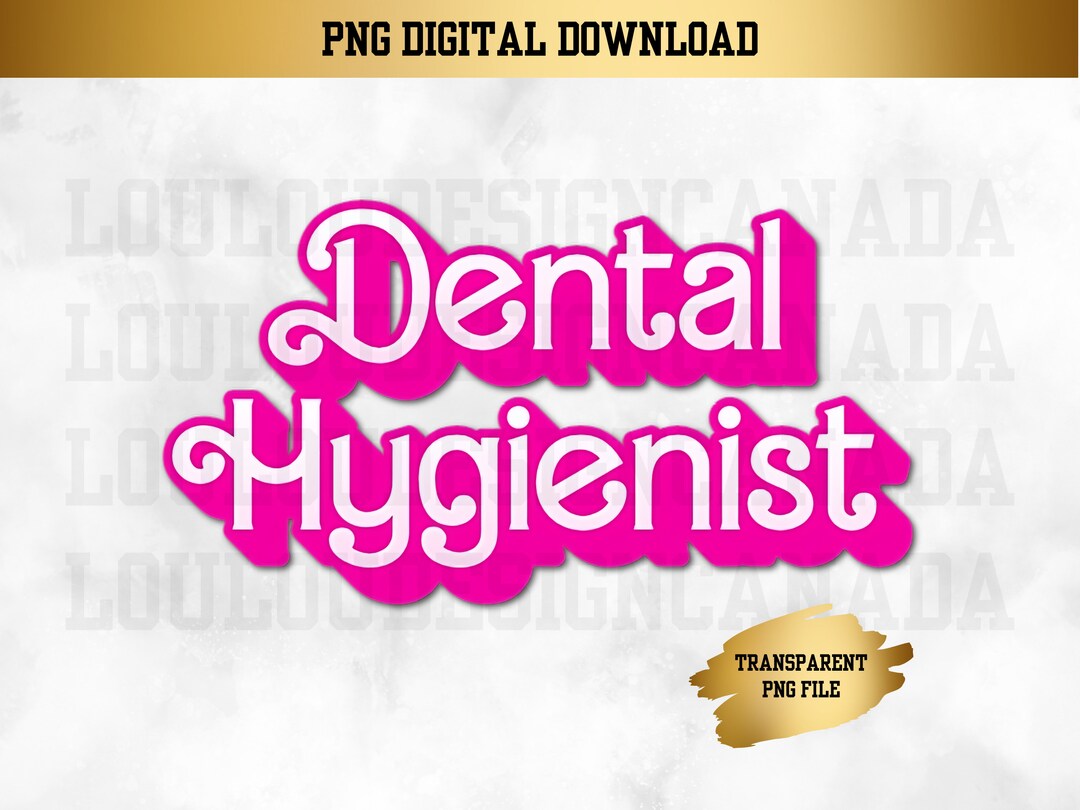Dental Hygiene Barbie PNG | Dental Hygiene PNG | Dental Nurse | Dental ...