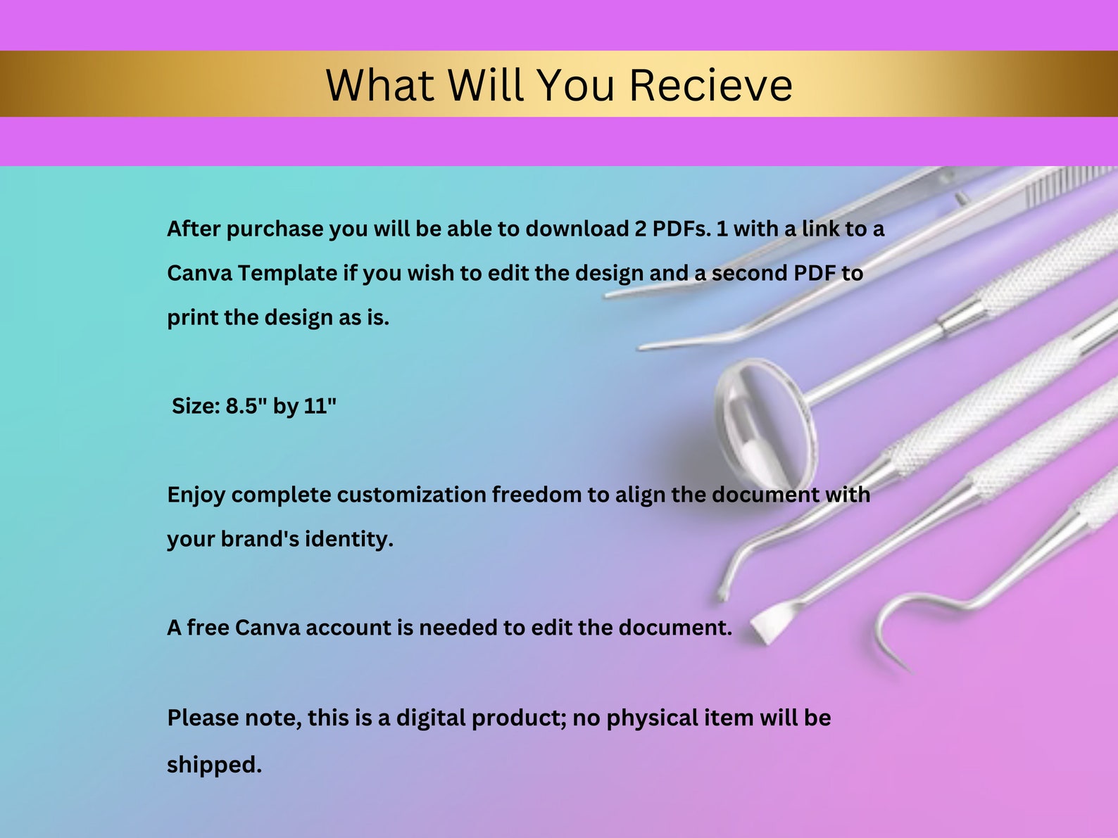 Dental Treatment Plan Documentation Sheet | Treatment Planner Log | Dental Treatment Document ...