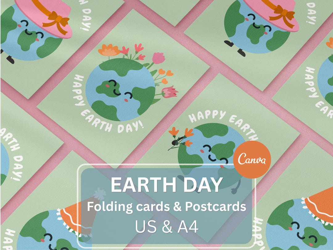 Earth Day Card Printable | Teacher Appreciation Card, Classroom Party ...