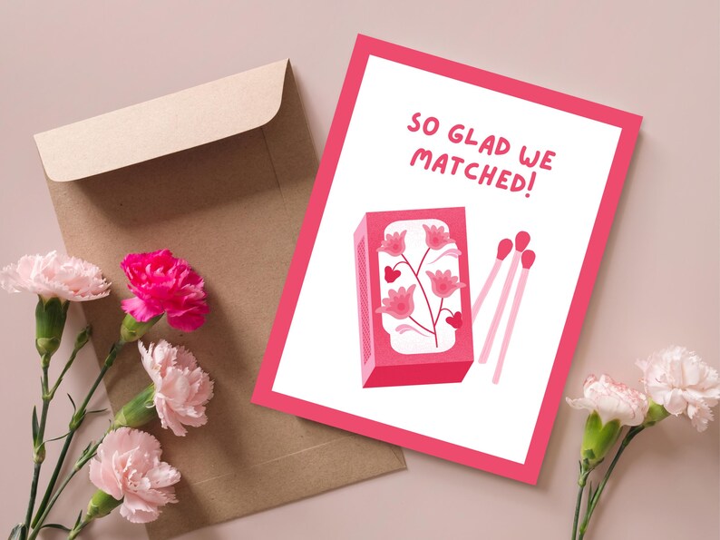 6 Cute Galentine's Day Cards | Instant Download | Printable Valentines ...