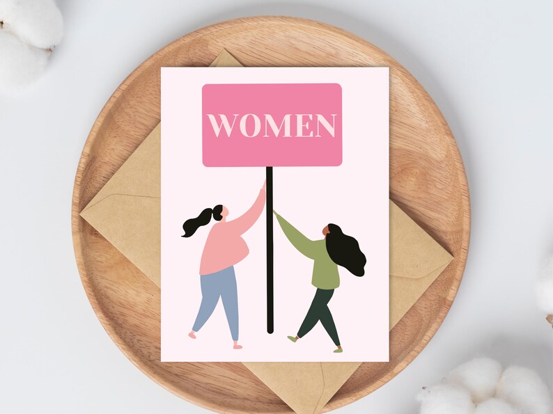 6 International Women's Day Cards | Instant Download | Printable ...