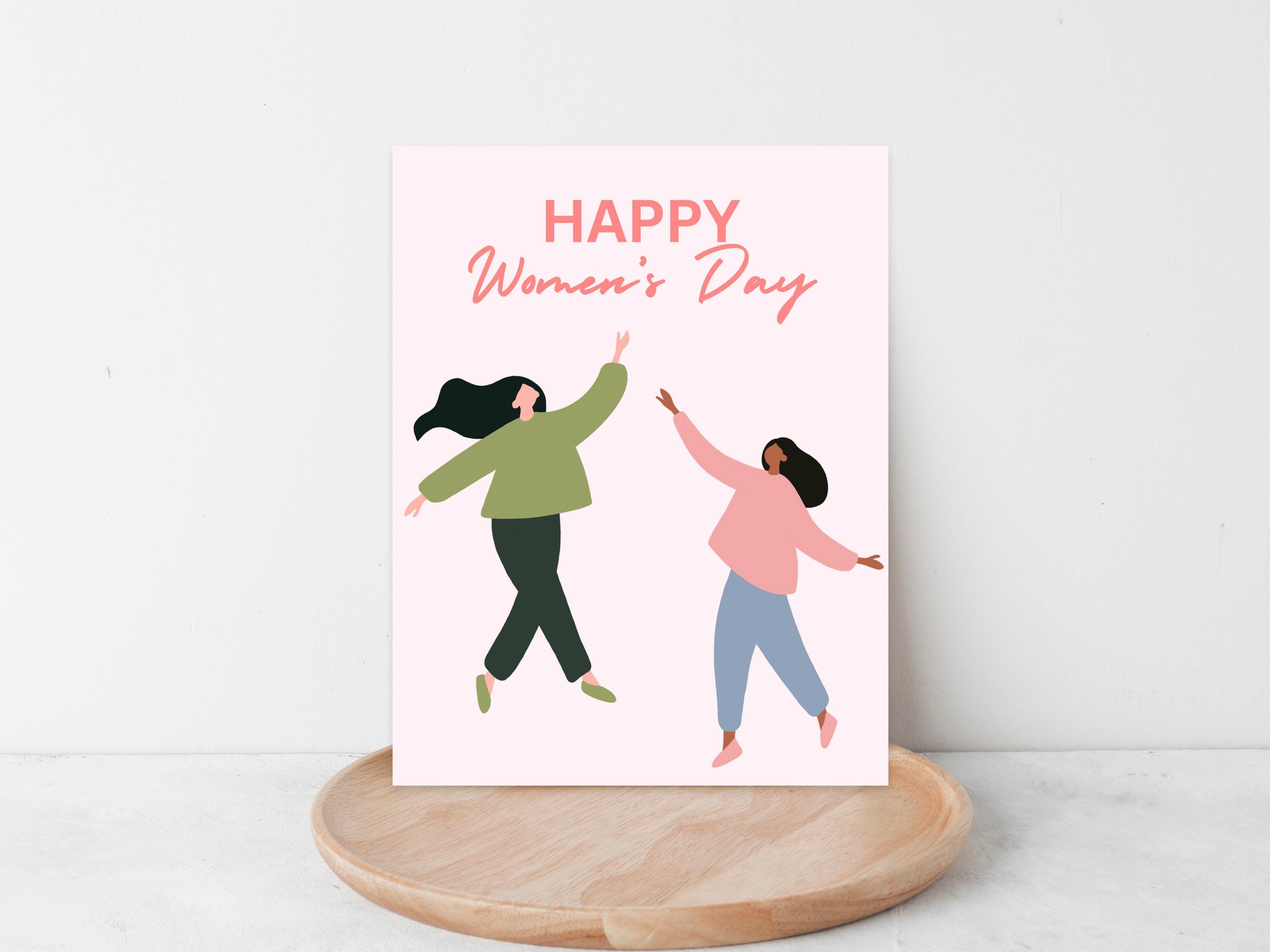 6 International Women's Day Cards | Instant Download | Printable ...