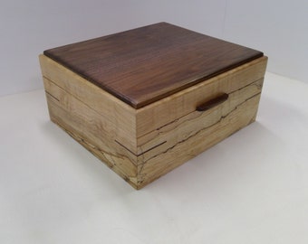 Spalted Maple Jewelry Box - Etsy