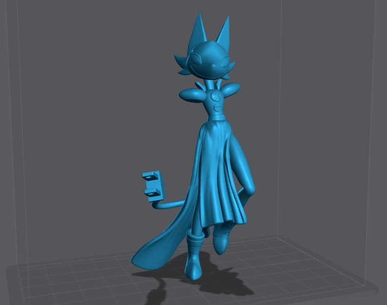 Tasque Manager Deltarune 3D Printable STL Model - Etsy
