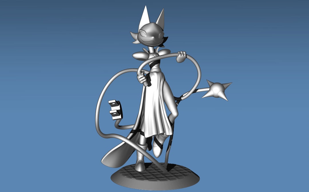 Tasque Manager - Deltarune 3D Printable STL Model - Etsy