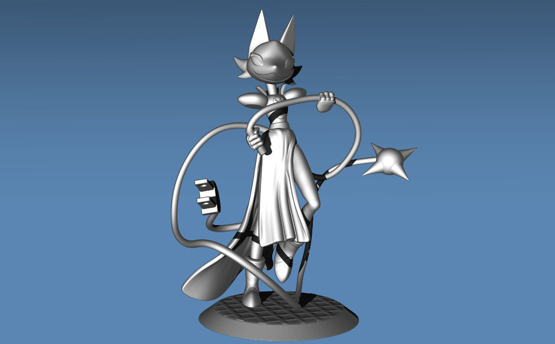 Tasque Manager - Deltarune 3D Printable STL Model - Etsy