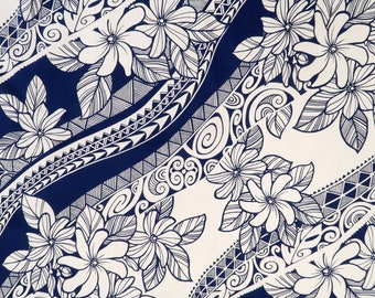 Polynesian Fabric - Etsy