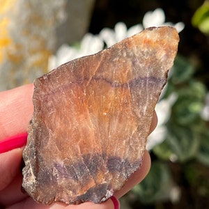 Rare Blue John Fluorite Slab From Derbyshire- Healing Blue John Slice ...
