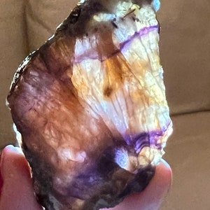 Rare Blue John Fluorite Slab From Derbyshire- Healing Blue John Slice ...