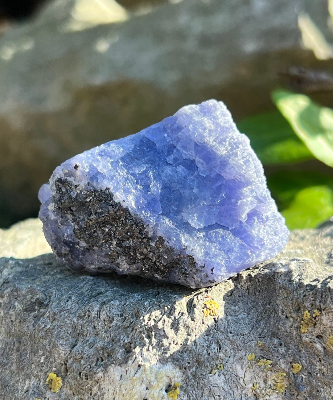 Beautiful Rare Tanzanite Large Crystal Rock From Tanzania Rare ...