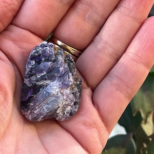 Blue John Small Rock Rare Blue John Fluorite From Derbyshire Rare ...