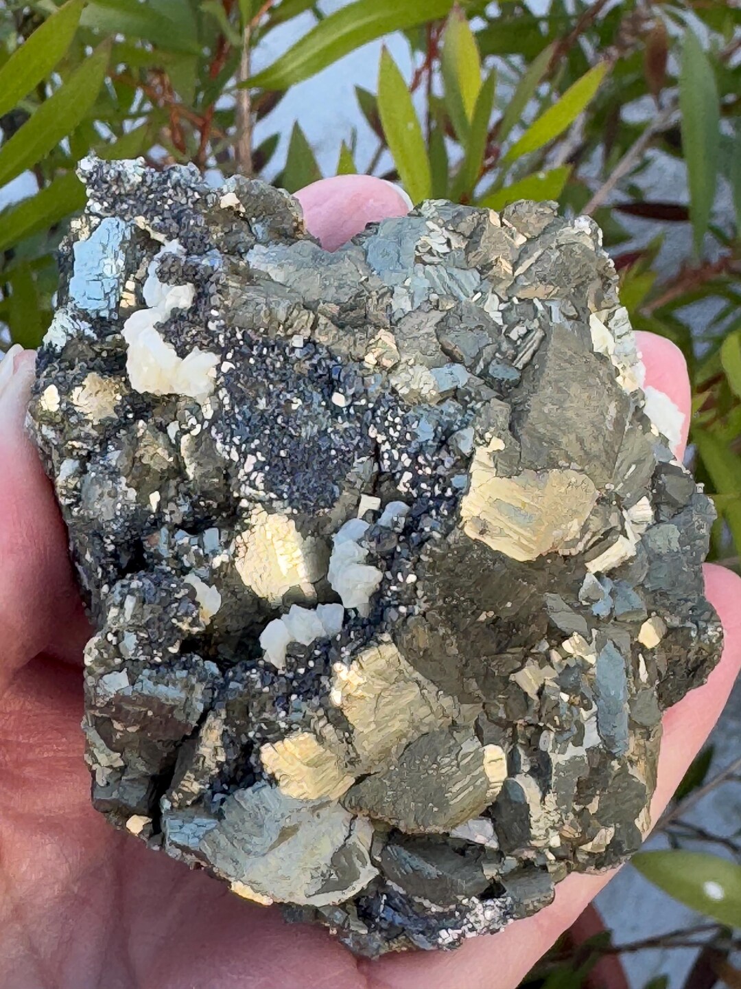 Rare Pyrite Calcite Sphalerite Mineral From Trepca Mine From Kosovo - Etsy