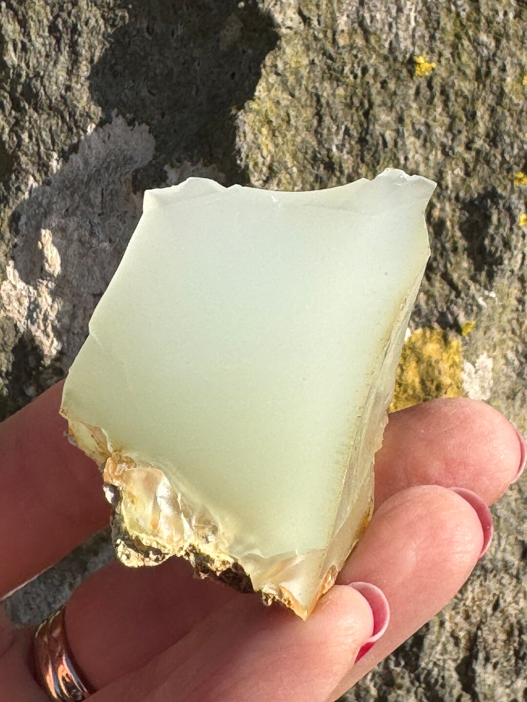 Rare Green Macedonian Opal Small Crystal Rock - Healing Crystals ...