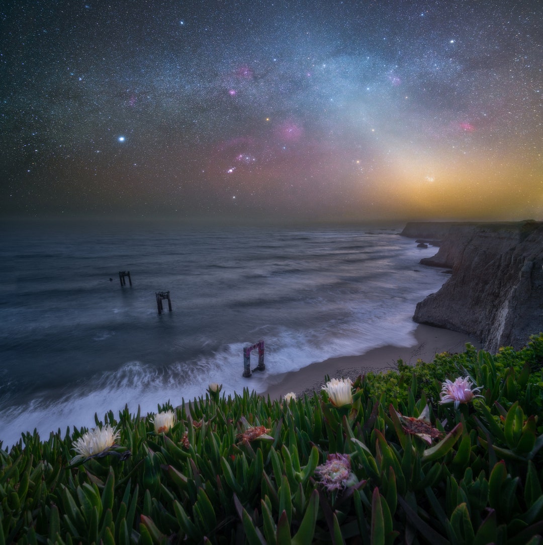 Orion Over Old Davenport Pier - Etsy