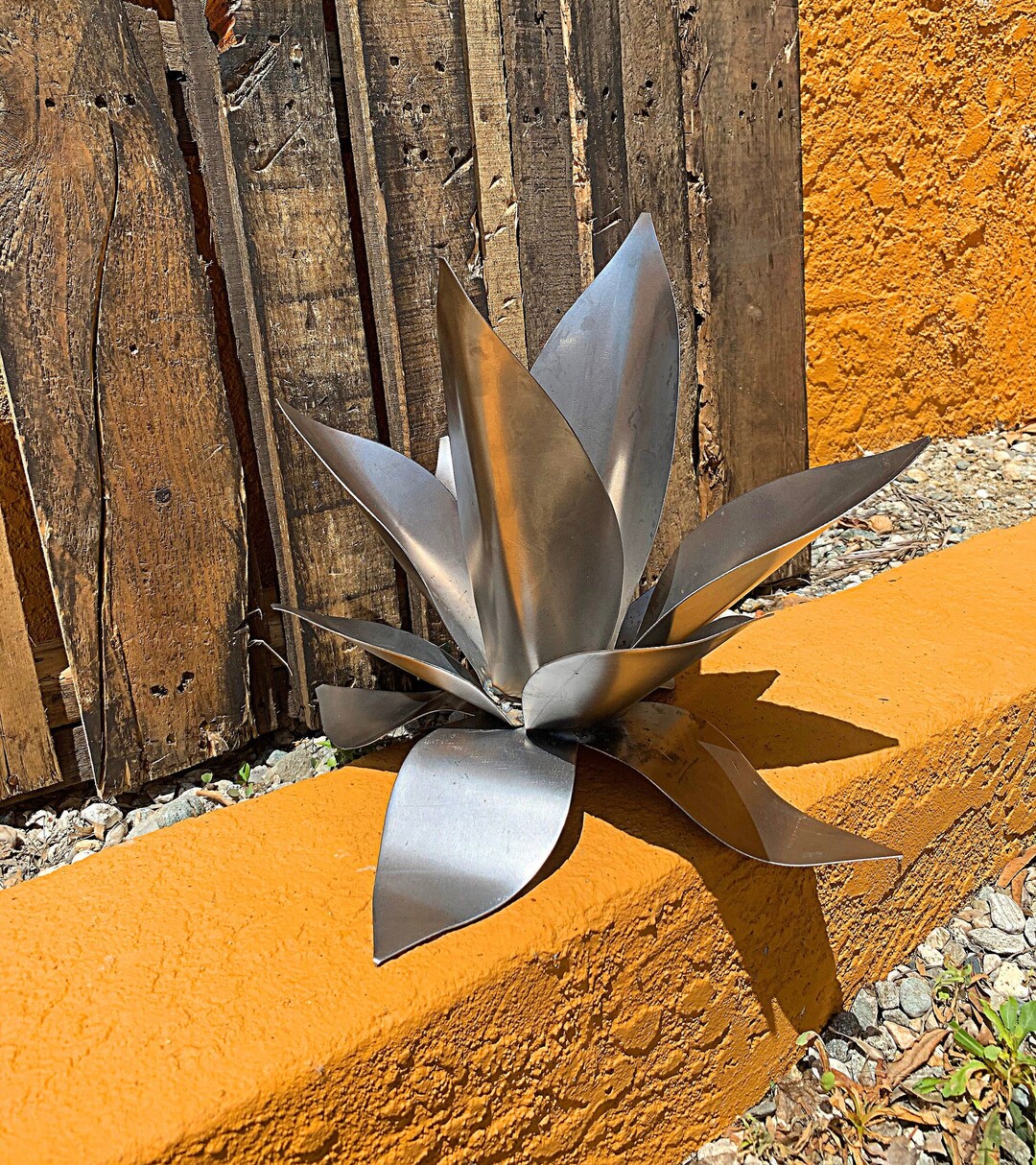 Lotus Flower, Silver, Landscape, Metal, Art, Decor, Sculpture, Garden ...
