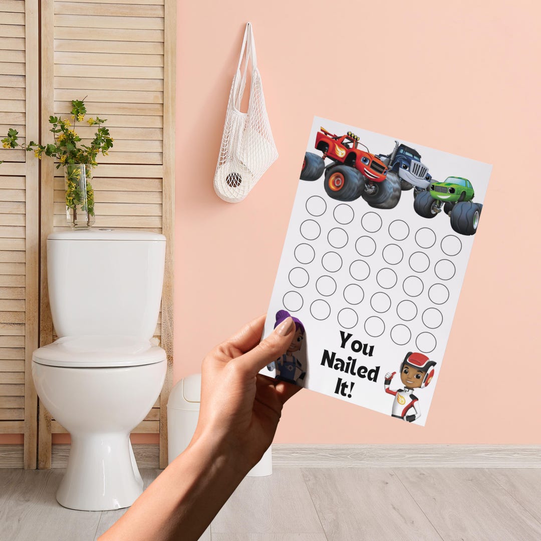 Potty Training Sticker Tracker Chart - Etsy