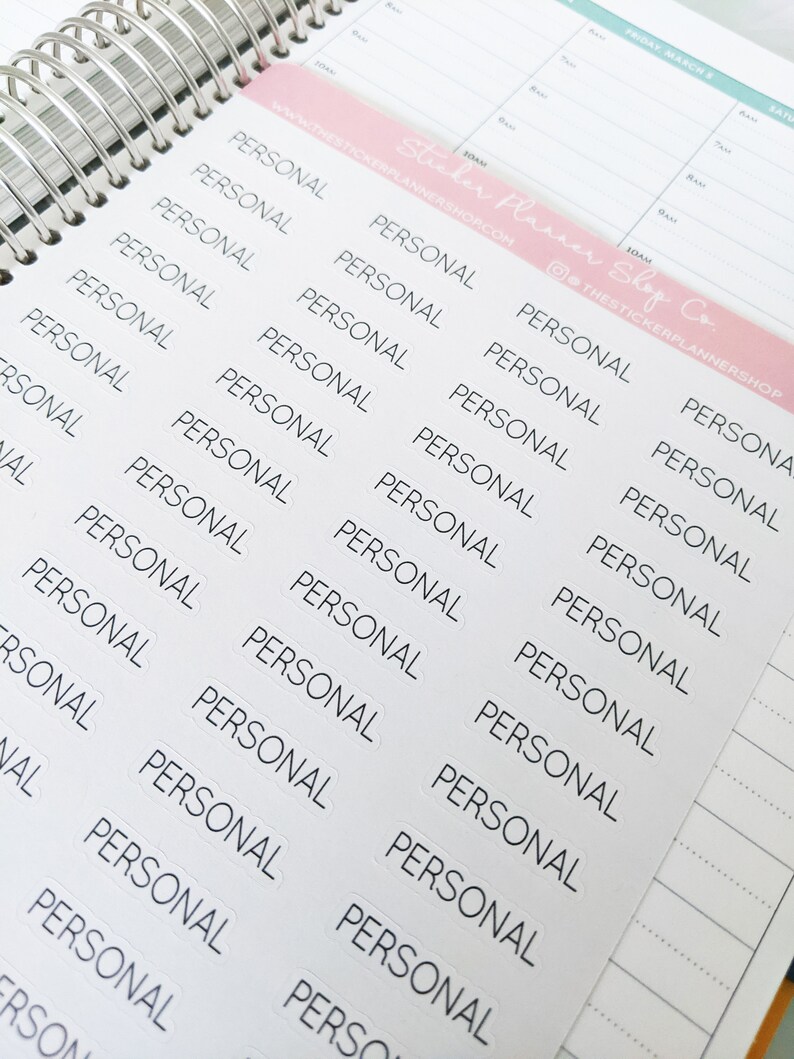 Custom Word Sticker Custom Text Personalized Labels for - Etsy