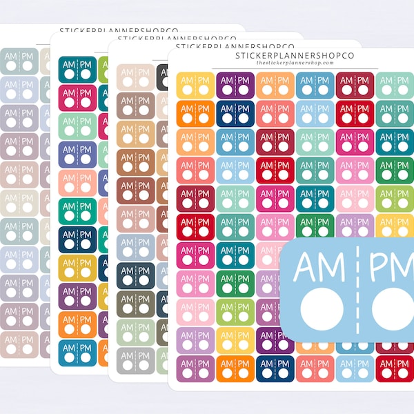 Am Pm Planner - Etsy