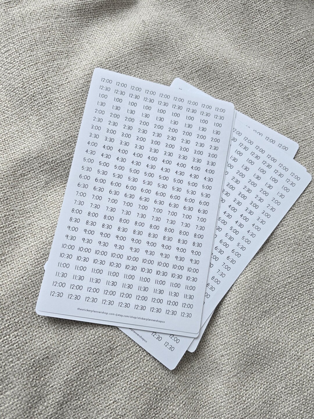 Time Stickers, Timestamp Stickers - 234 Stickers - Etsy
