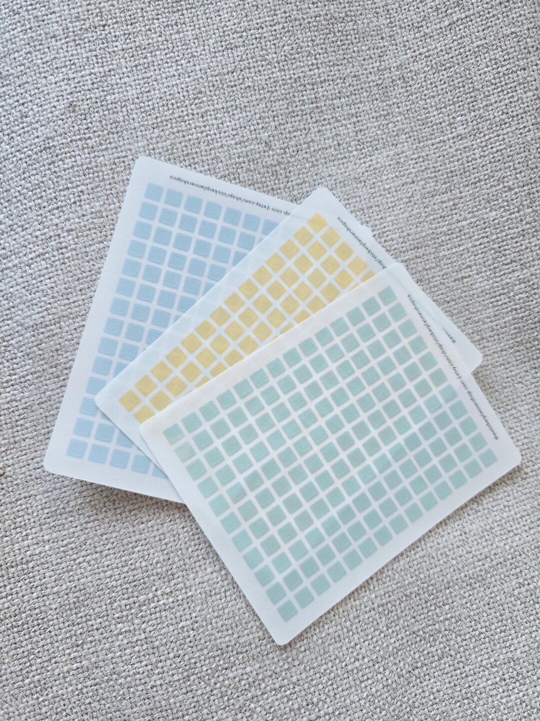 Transparent Nano Square Rounded Corner Stickers - 0.15" X0.15" - 154 ...