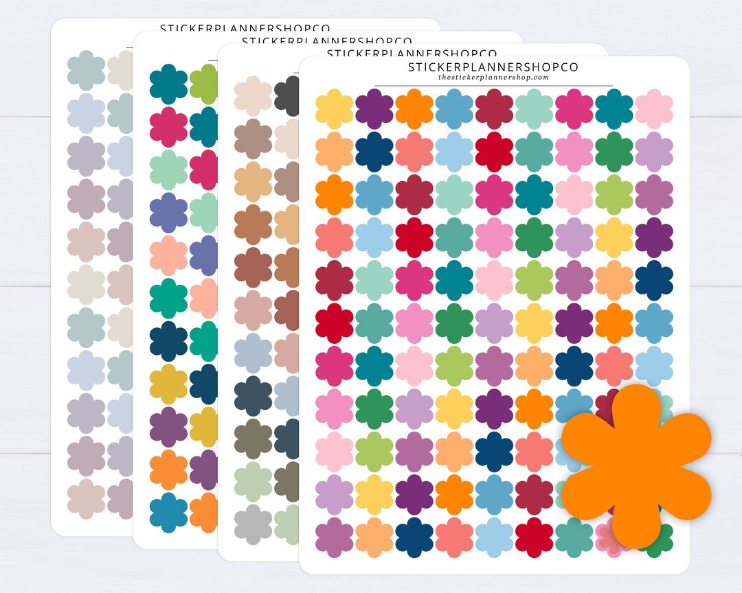 Asterisk Planner Sticker - 99 Stickers - Etsy