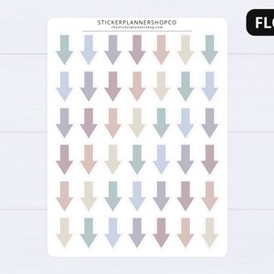 Arrow Planner Stickers - 42 Stickers - Etsy
