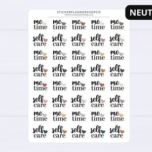 Me Time Self Care Stickers - 40 Stickers - Etsy