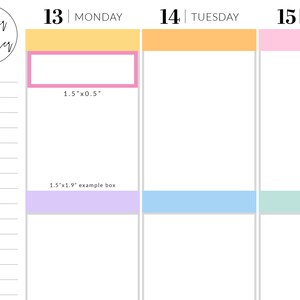 1 Hour Label Planner Stickers - Etsy