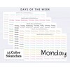 1 Hour Label Planner Stickers - Etsy