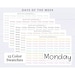 1 Hour Label Planner Stickers - Etsy