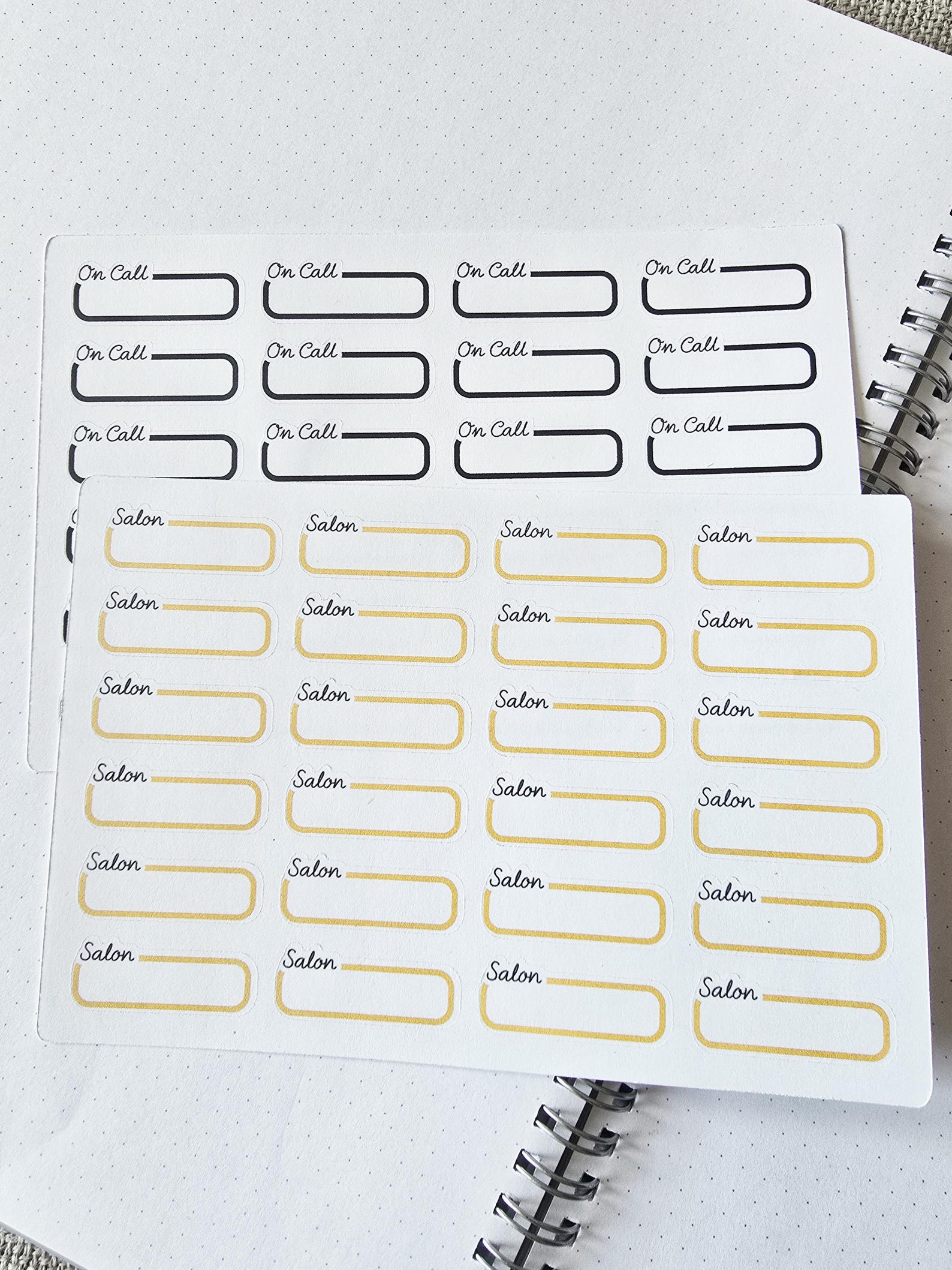 Custom Label Planner Stickers - Custom Sticker Sheet - 24 Stickers - I ...